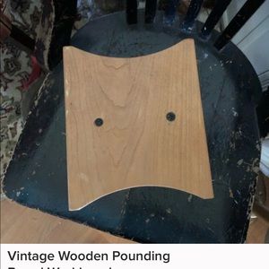Vintage | Toys | Vintage Wooden Pounding Board Workbench | Poshmark